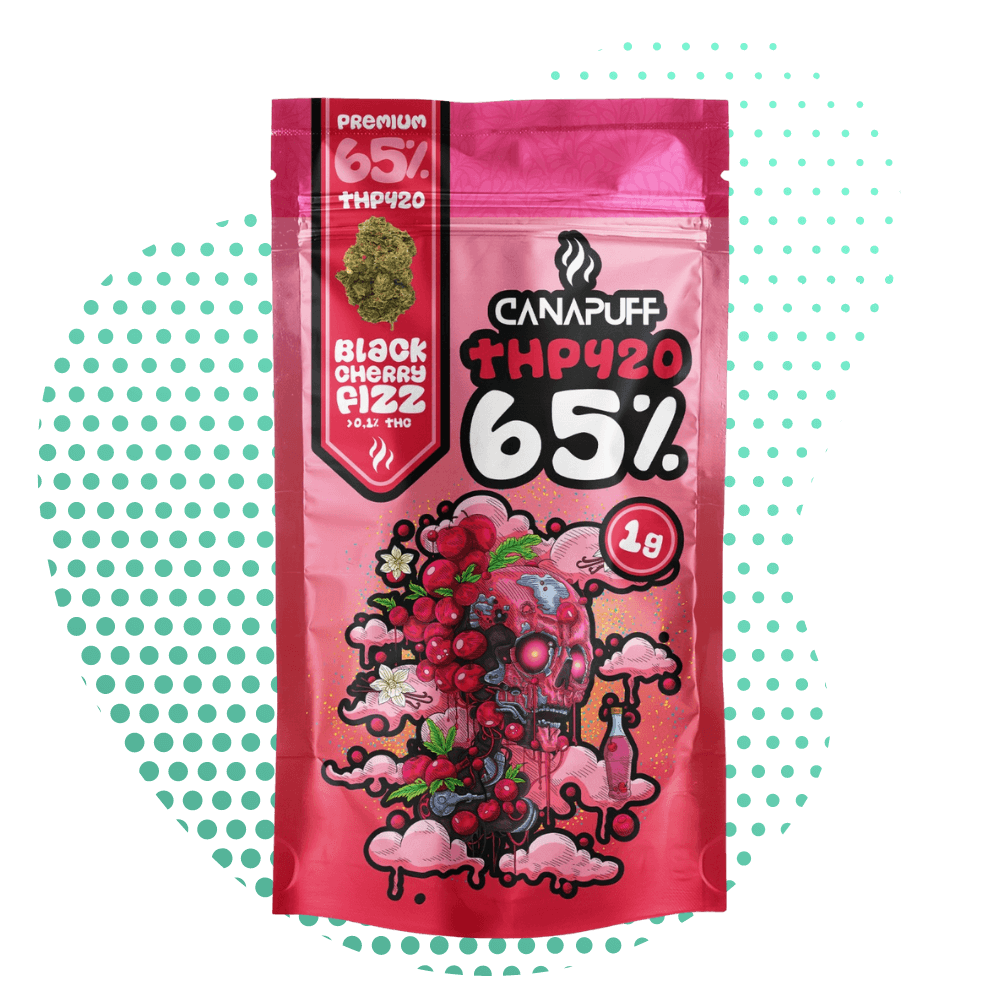 Black Cherry Fizz Vape | 65% Potent & Fruity