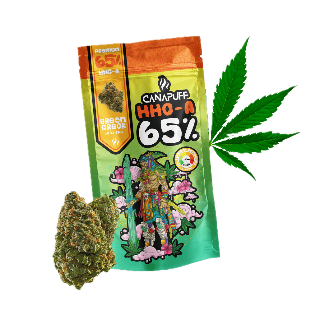 HHC-A Flower: Green Crack 65% 🌿 | Buy Now