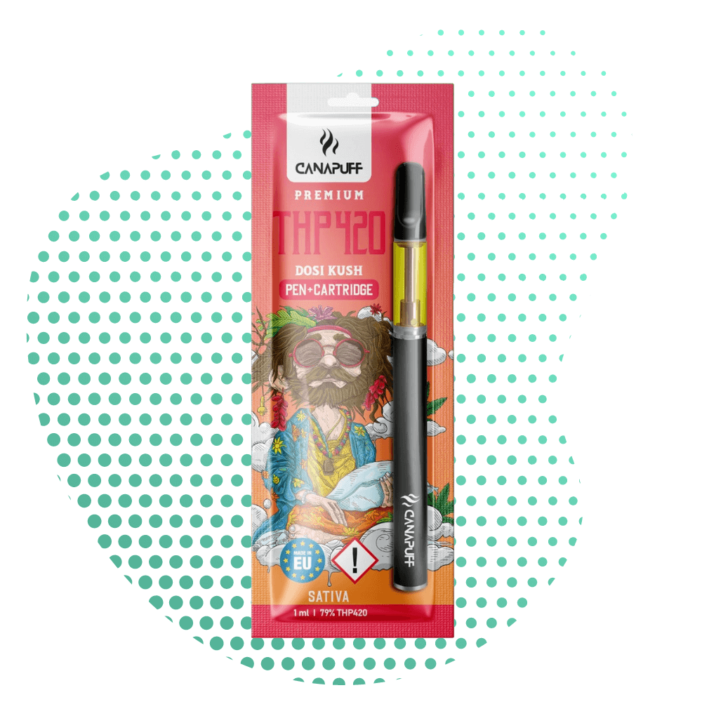 Dosi Kush THP420 79% 🌿 - Canapuff Pen & Cartridge