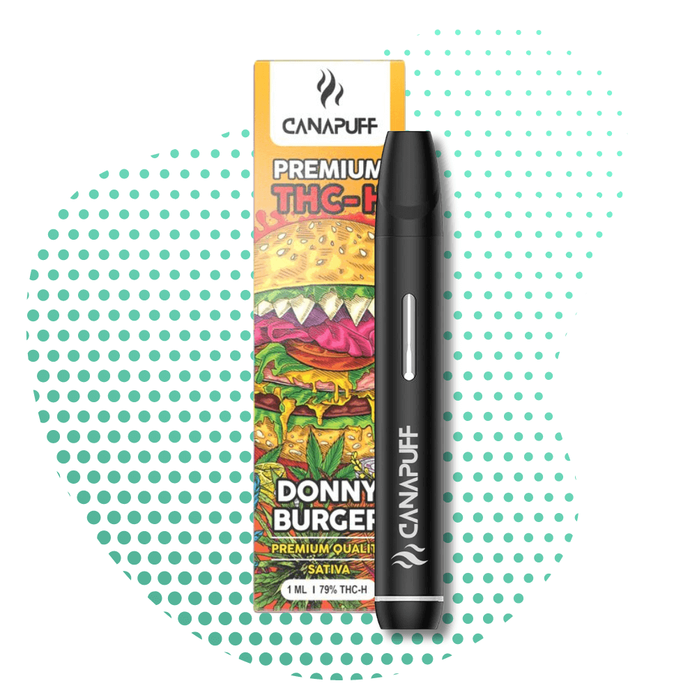 Donny Burger 79% - THC-H - Canapuff - Vape - 1ml - Canna Buds Store